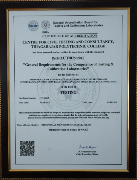 Thiagarajar Polytechnic College - Top & Best Polytechnic College in Salem