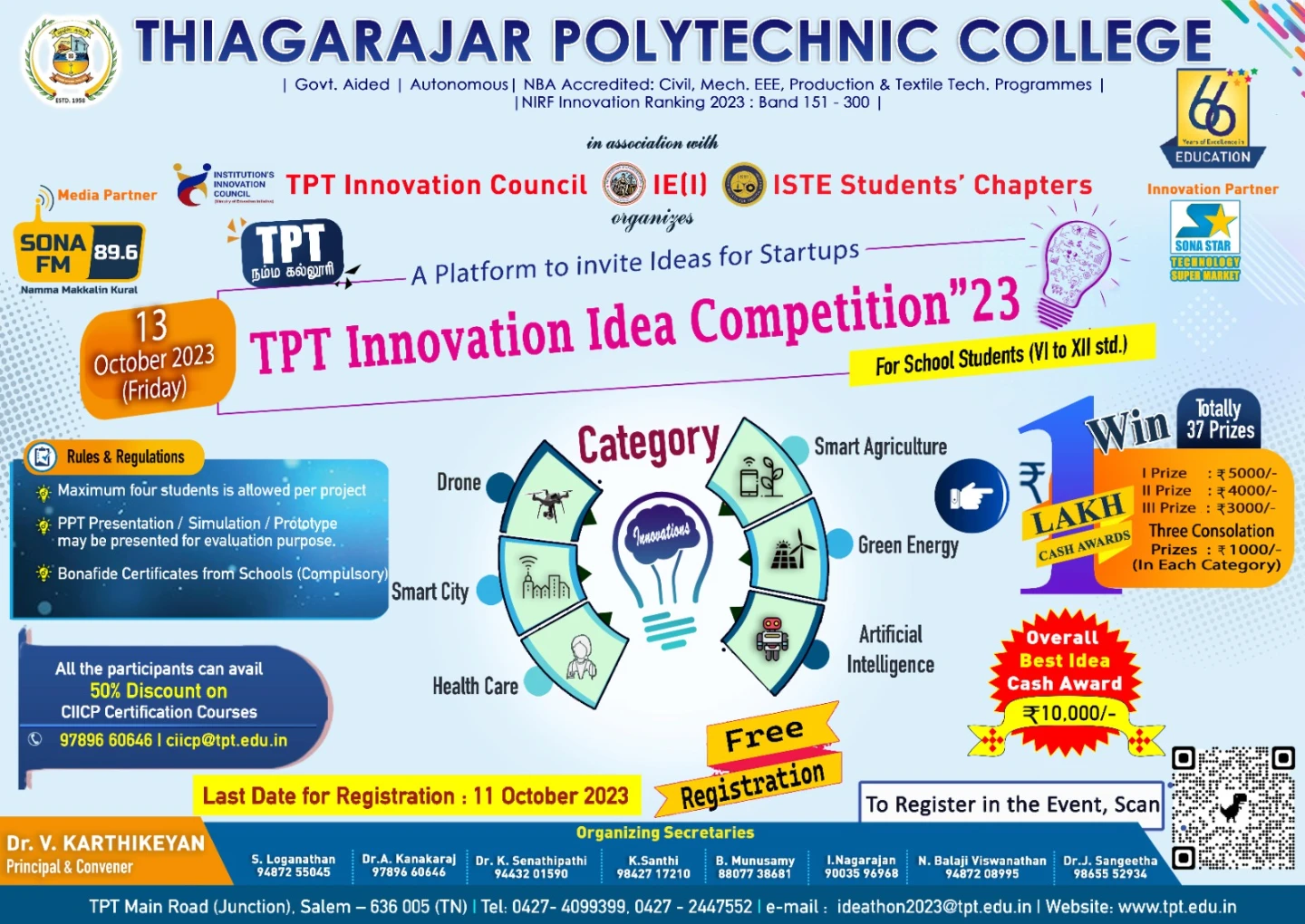 Thiagarajar Polytechnic College - Top & Best Polytechnic College in Salem