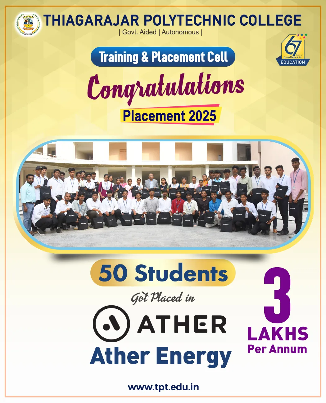 Thiagarajar Polytechnic College - Top & Best Polytechnic College in Salem